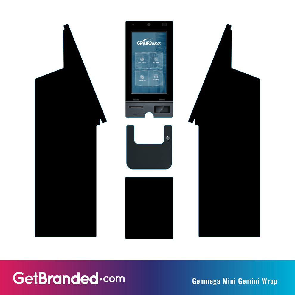 Mini Genmega Gemini Toy Bank Wrap – GetBranded.com