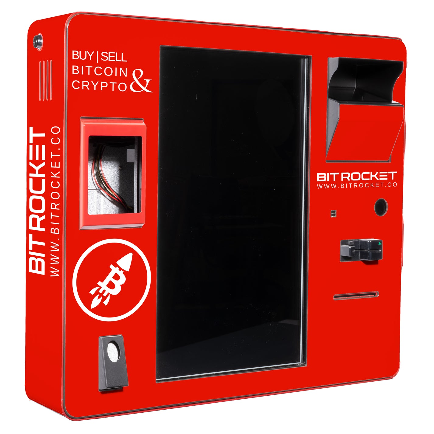 Genmega Turnkey Wall Kiosk SharkSkin® ATM Wrap – GetBranded.com