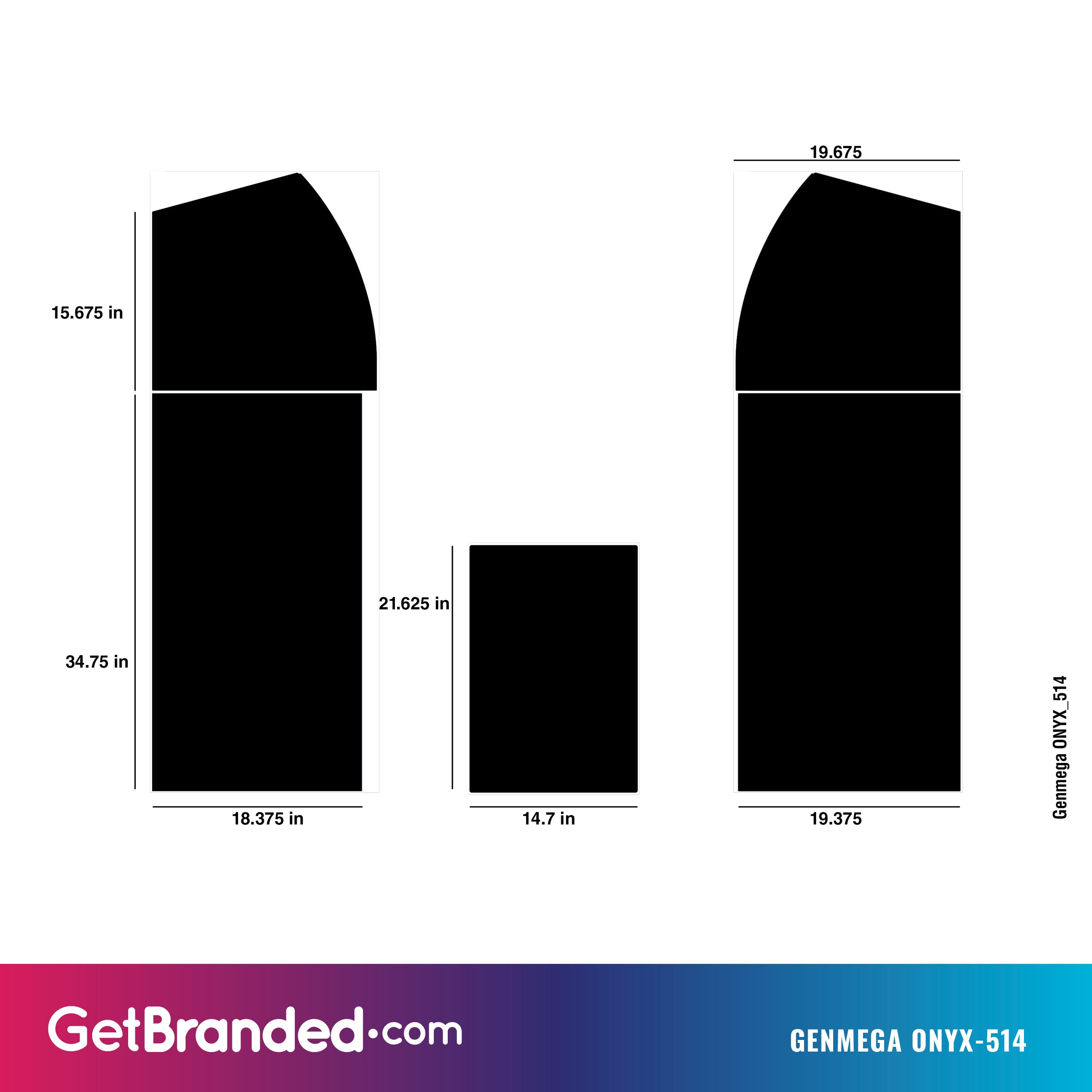 Genmega Onyx SharkSkin® ATM Wrap – GetBranded.com