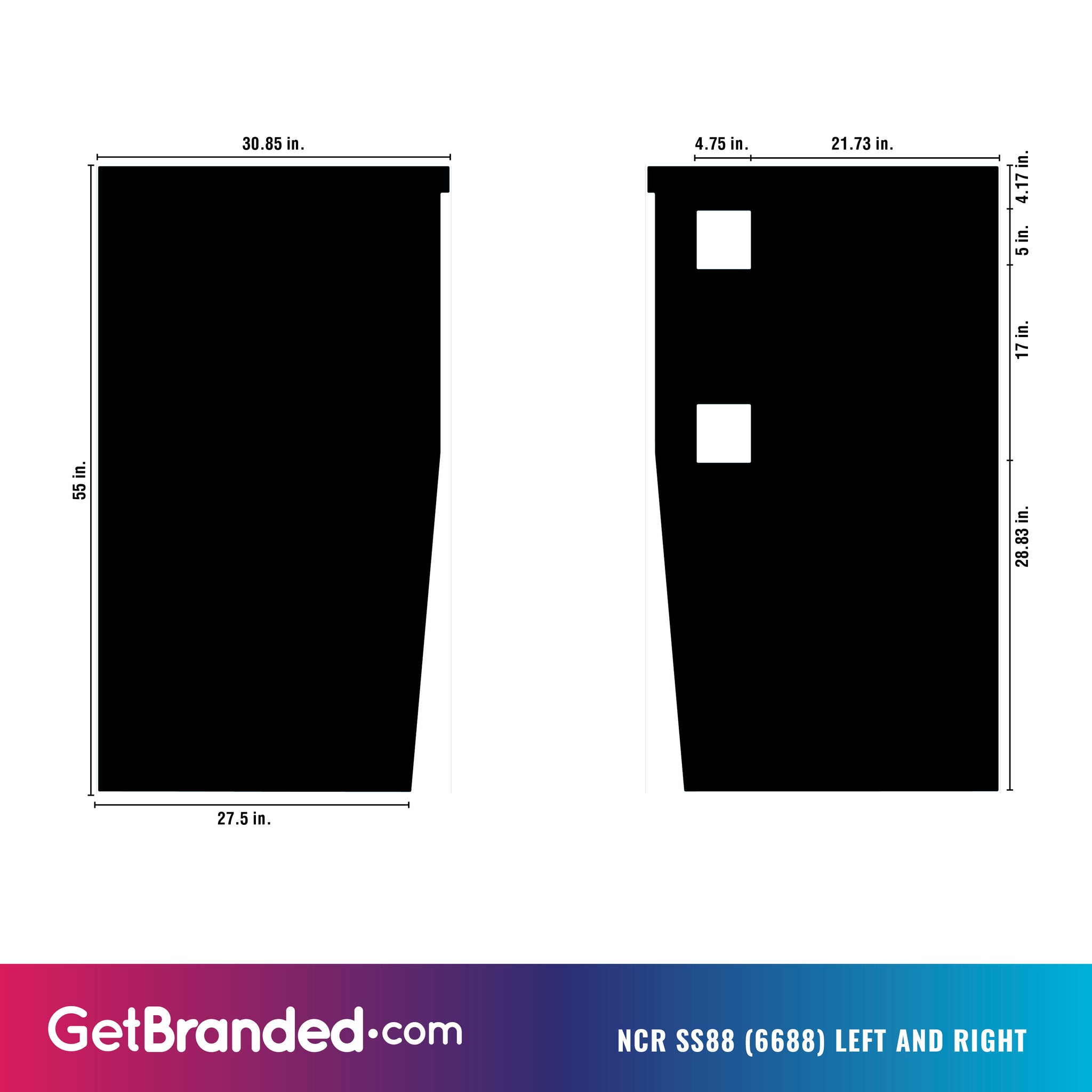 NCR SelfServ 88 (6688) ITM Wrap – GetBranded.com