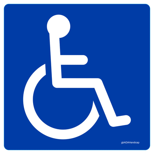 ADA Wheelchair Decal | GetBranded.com
