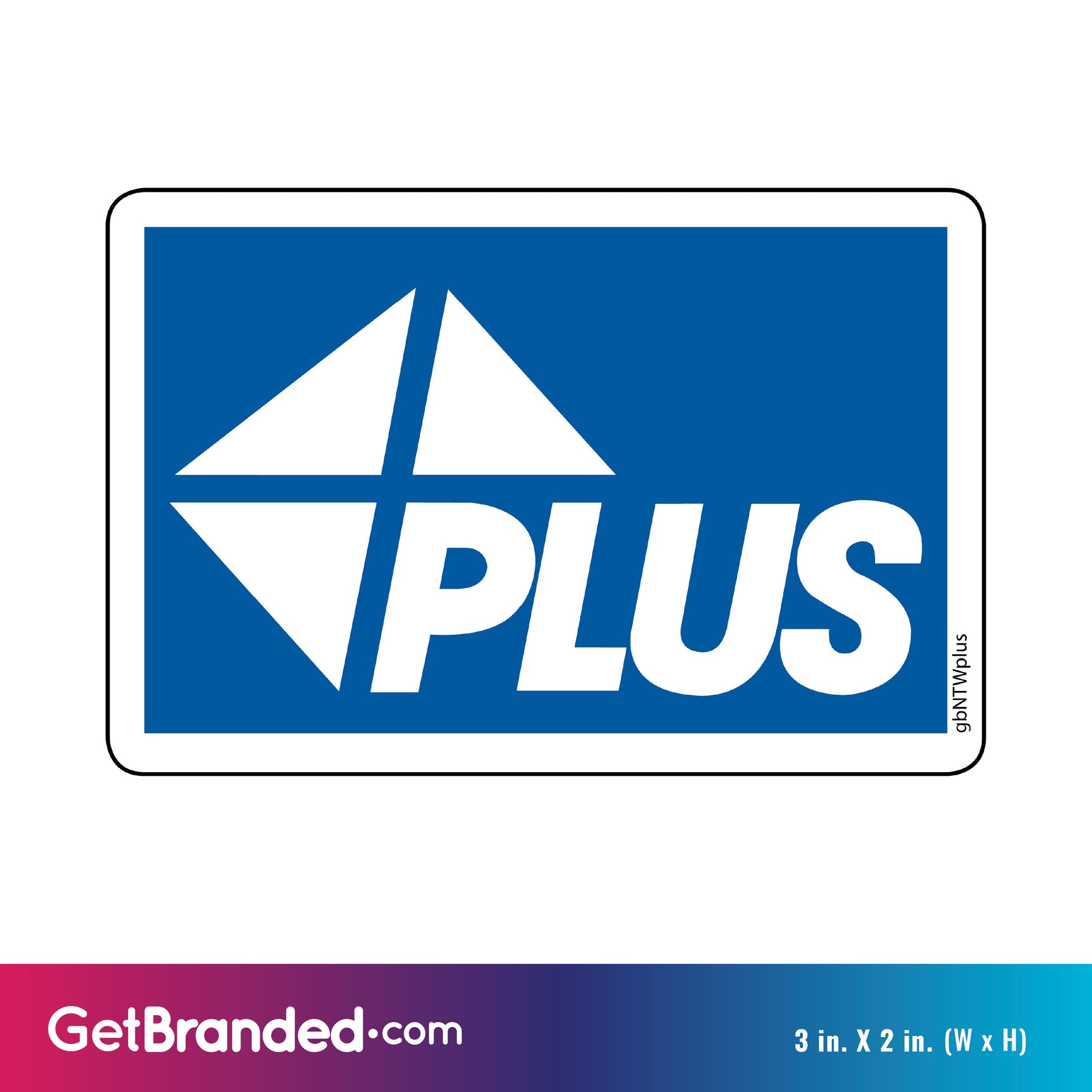Plus Network Decal | GetBranded.com