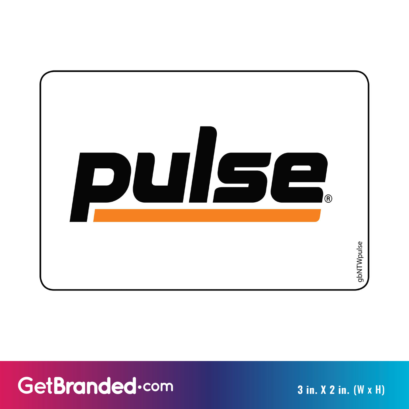 Pulse Network Decal | GetBranded.com