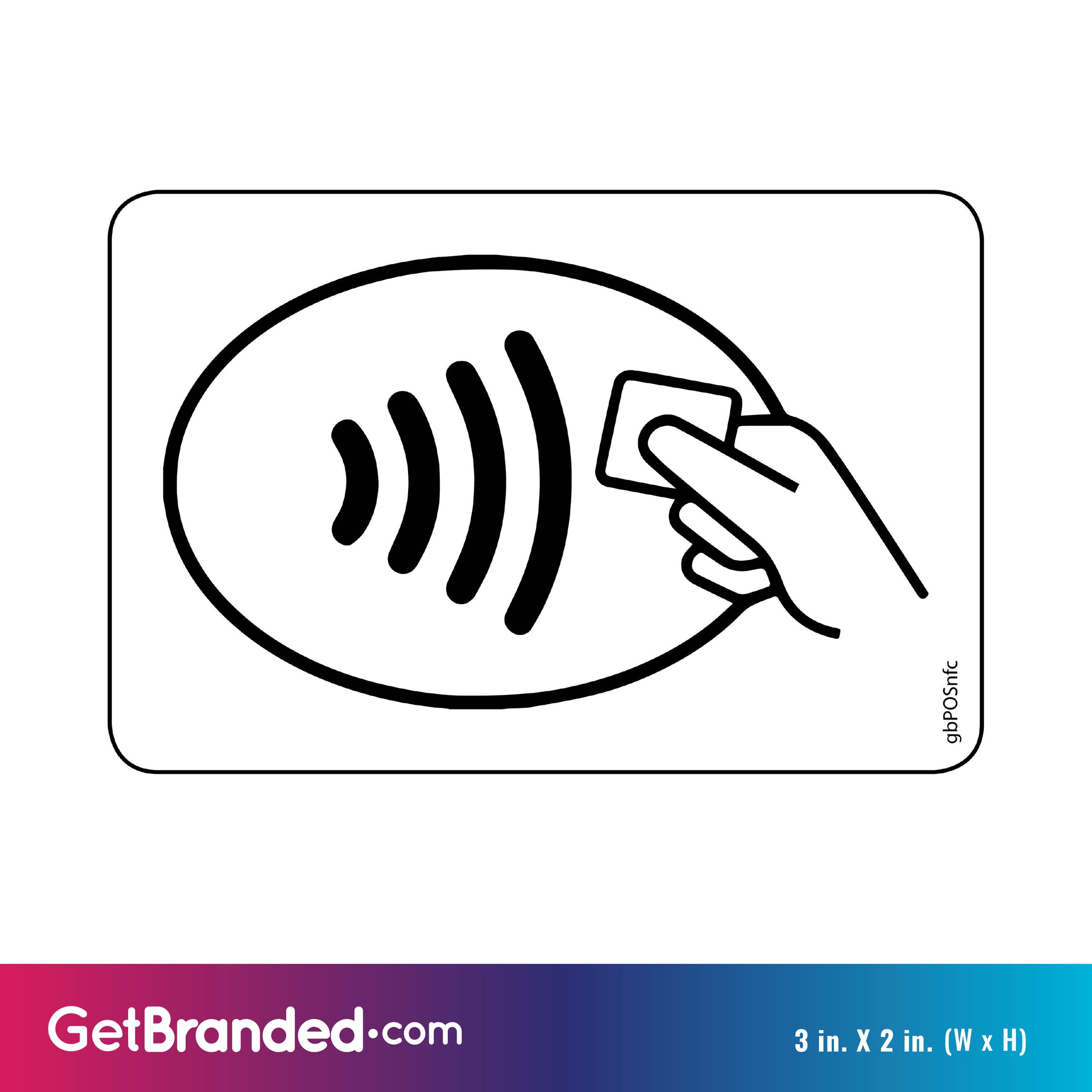 NFC Decal | GetBranded.com