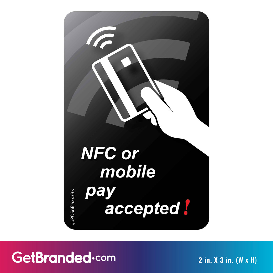 Contactless Payments Decals – GetBranded.com