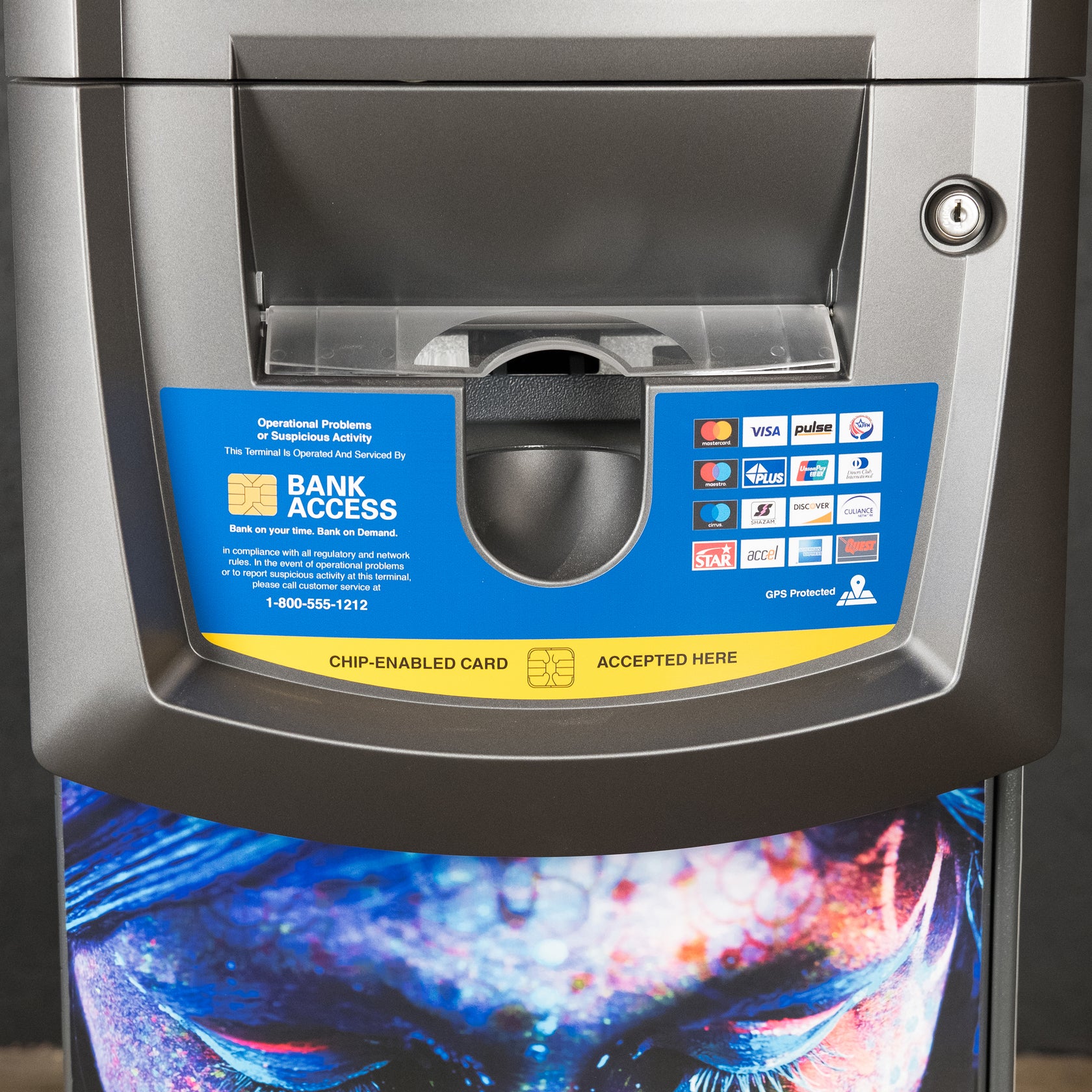 Genmega 2500 Dispenser Decal | GetBranded.com