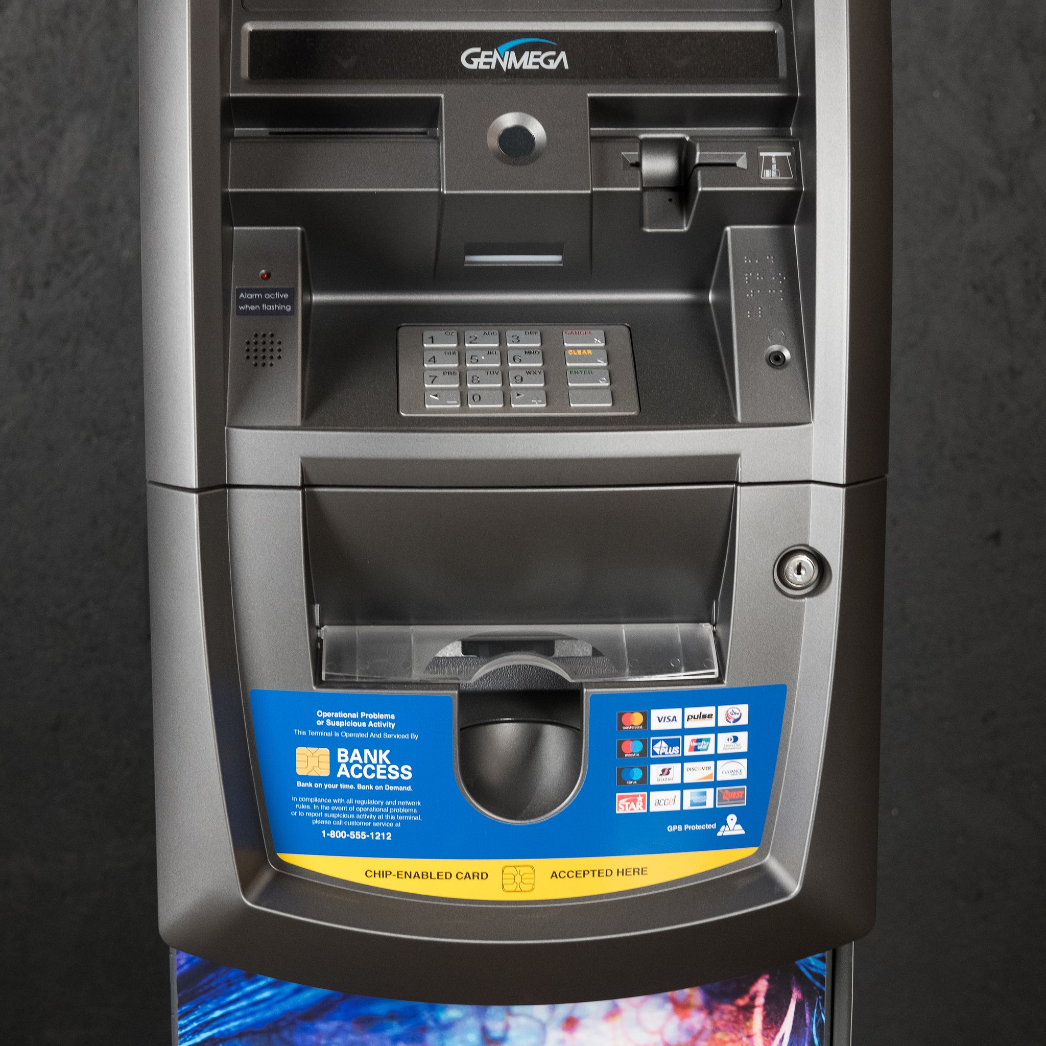 Genmega 2500 Dispenser Decal | GetBranded.com